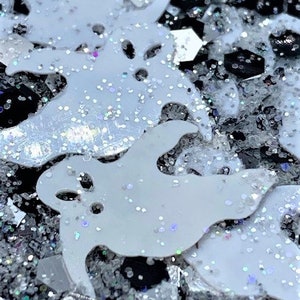 Ghosts Glitter Mix, Custom Glitter Supplier, Tumbler Glitter, Glitter for Body Art, Pretty ...