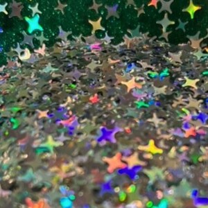 Small Glitter Star Mix, Custom Glitter Supply, Tumbler Glitter, Glitter ...