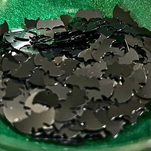 Black Bat Confetti Mix, Custom Confetti Supply, Halloween Craft Mix ...