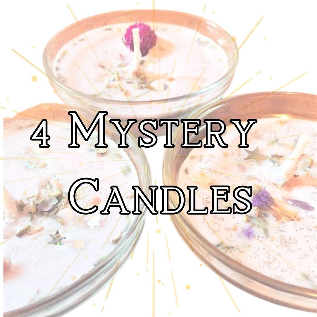 4 Days of Candles, Mystery Candle Set, Fun Candle Gift, Secret Scented ...