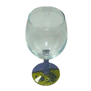 Alien Wine Glass, Galaxy Glitter Glass, Bedazzled Wine Gift, Novelty ...