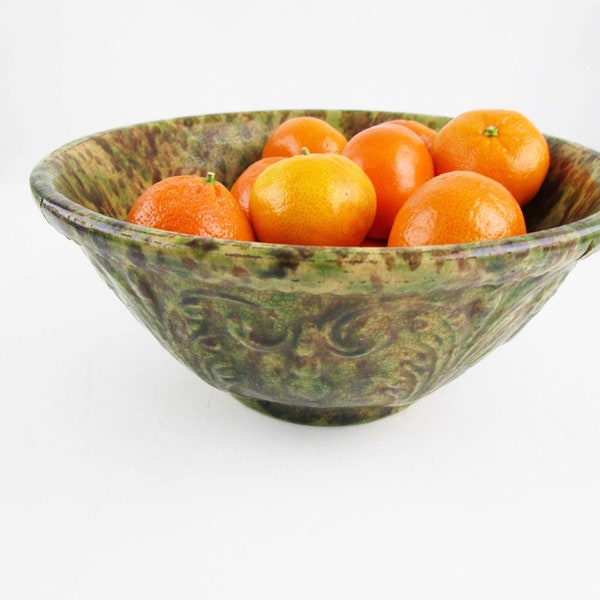Spatterware Bowl - Etsy
