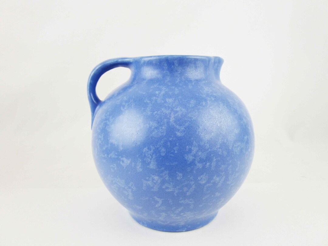 Vintage Red Wing/rumrill Pitcher - Neck Handle - Stippled/textured ...