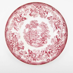 Vintage Dinner Plates 'tonquin' Royal Staffordshire Clarice Cliff ...