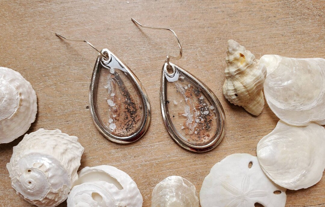 Cathedral Earrings Copper Spatters Gift for Her - Etsy