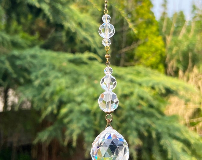 6 Sizes, Swarovski Logo-etched Crystal Ball, Suncatcher, Rainbow Maker ...