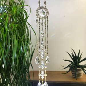 Unique Crystal Window Decoration Suncatcher Chandelier Hanging, Sun ...