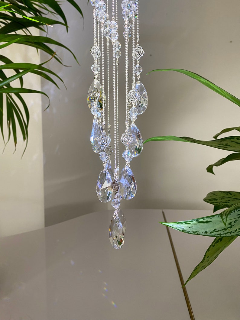 Elegant Crystal Suncatcher Chandelier Lightcatcher Crystals - Etsy