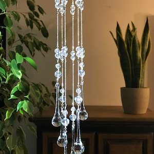 Elegant Genuine Crystal Glass Drop Suncatcher – Crystal Light Catcher ...