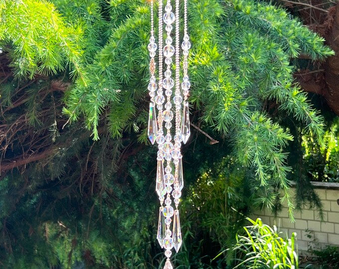 Gorgeous Suncatcher Chandelier, Sun Catcher Crystals for Windows, Decor ...