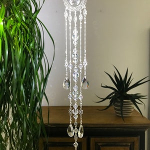 Unique Crystal Window Decoration Suncatcher Chandelier Hanging, Sun ...