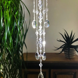 Unique Crystal Window Decoration Suncatcher Chandelier Hanging, Sun ...