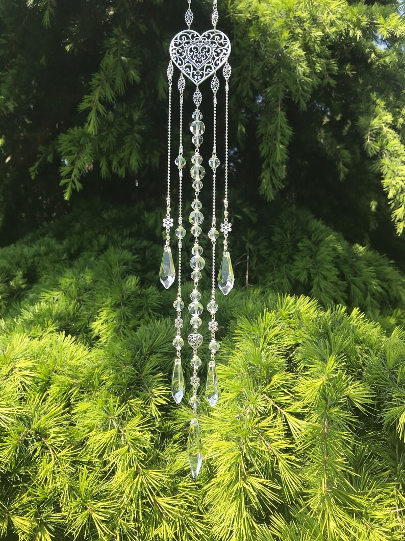 Unique Crystal Window Decoration Suncatcher Chandelier | Etsy