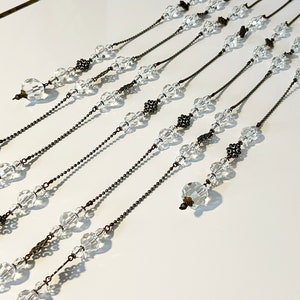 Set of 7 Unique Genuine Crystal Hangings – Elegant Decor for Windows ...