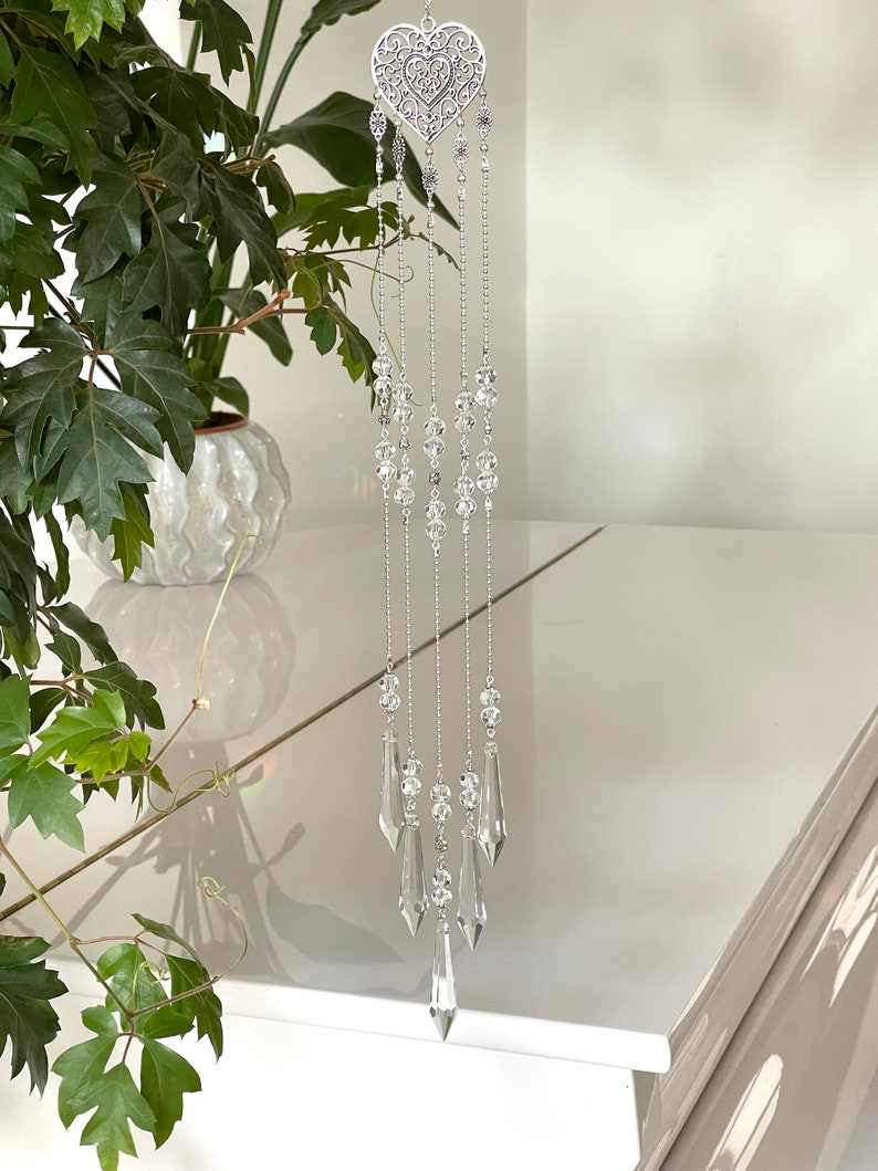 Unique Crystal Window Decoration Suncatcher Chandelier - Etsy