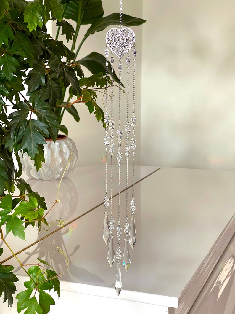 Unique Crystal Window Decoration Suncatcher Chandelier - Etsy