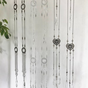 Elegant Long Unique Crystal Window Decoration Suncatcher Hanging ...