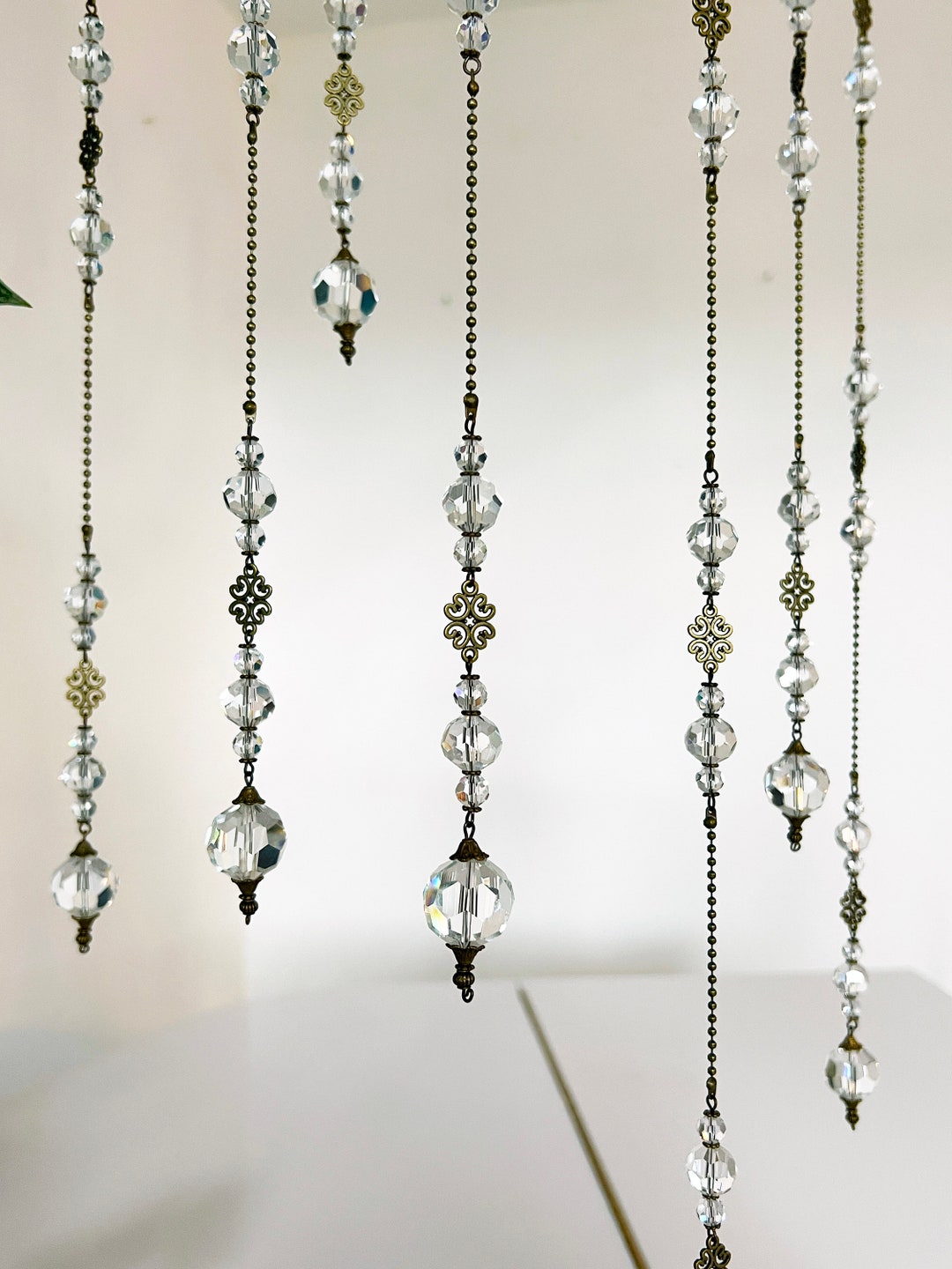 7-set Unique Crystal Decor Hangings, Cristmas Decor, Suncatcher ...