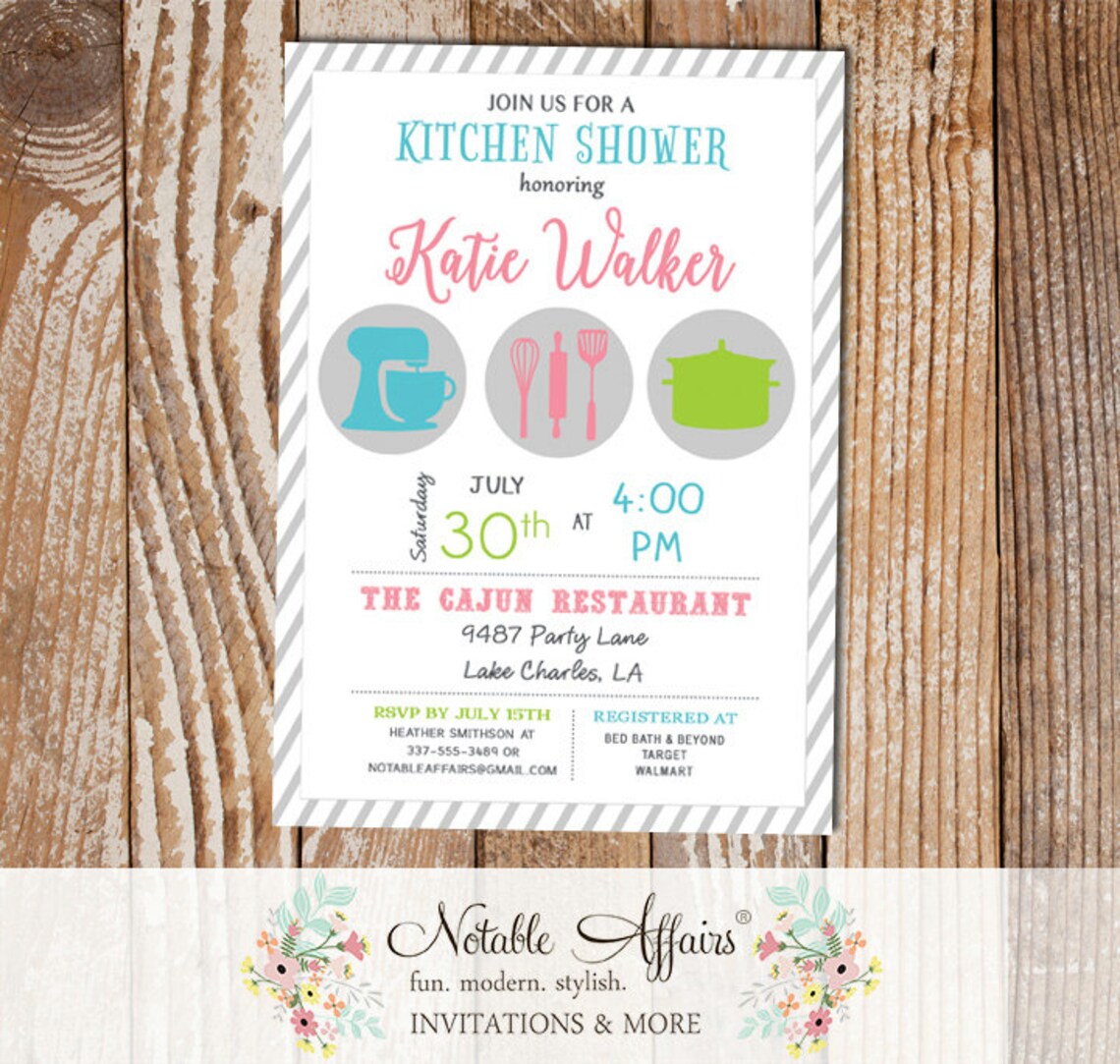 3 Kitchen Pantry Shower Stock the Kitchen Pantry Housewarming Party ...