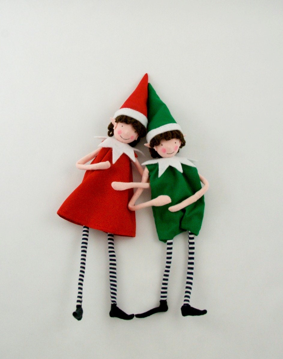 Patron lutin et lutine - Etsy Canada