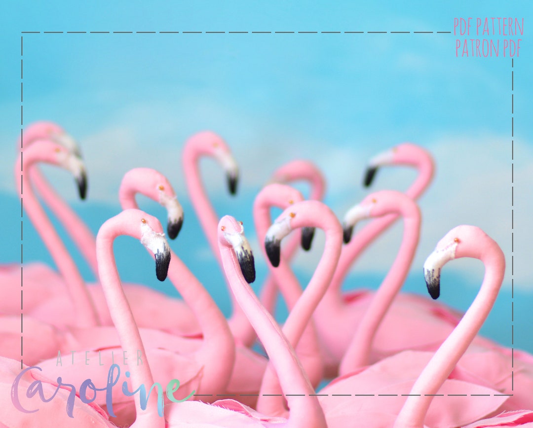 Downloadable Flamingo Sewing Pattern - Etsy