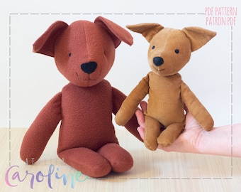 Dog Doll Pattern | Etsy