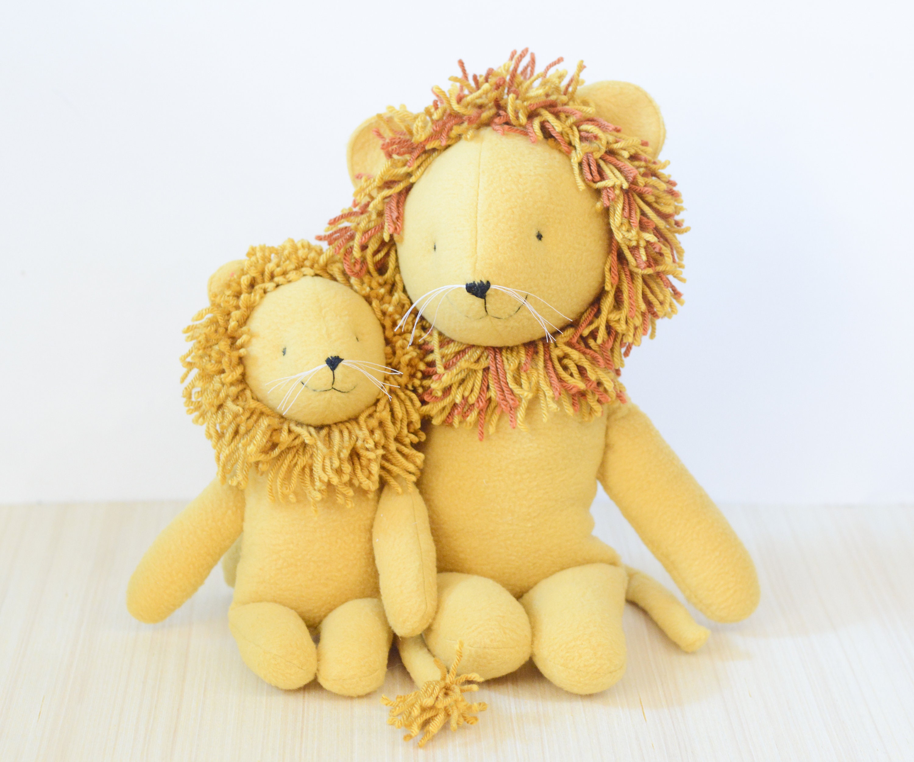 Downloadable Sewing Pattern and Tutorial Stuffed Toy Cat | Etsy Canada