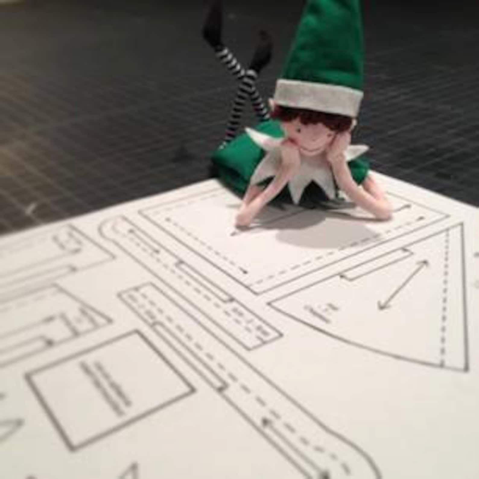 Patron lutin et lutine - Etsy Canada