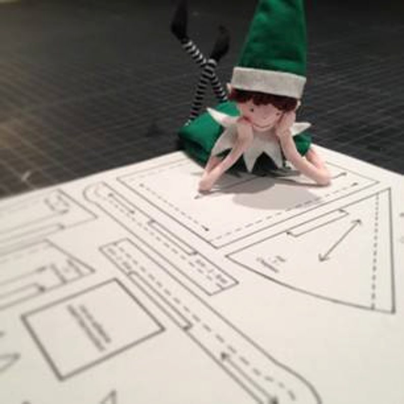 Patron lutin et lutine - Etsy Canada