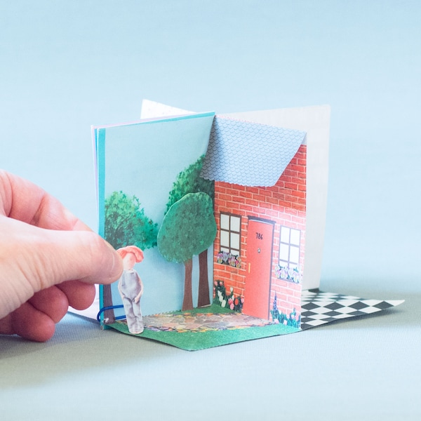 Miniature Popup Book - Etsy