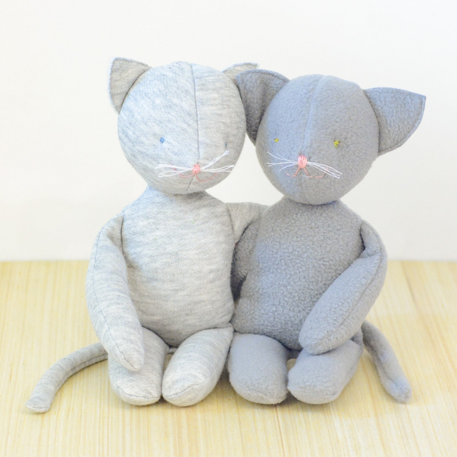 Stuffed Cat Sewing Pattern: DIY Kitty Plush Toy (PDF Pattern) - Etsy