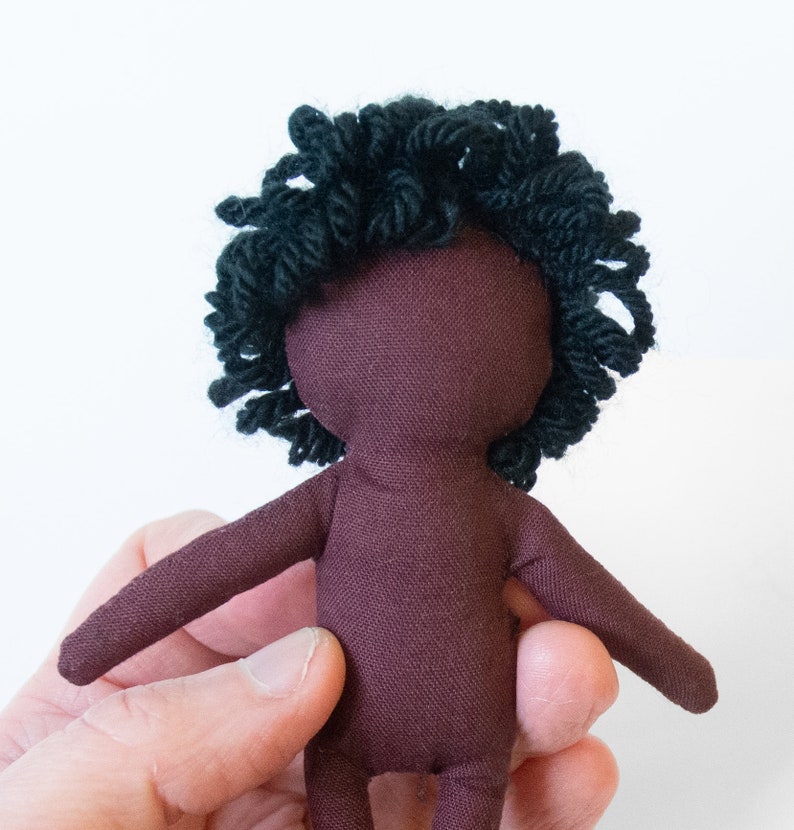 Mini Rag Doll PDF Sewing Pattern, English and French, Included Are ...