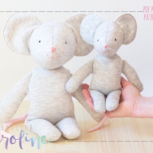 Mouse Sewing Pattern - Etsy