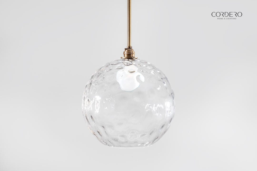 Dimple Pendant Light Fixture - Etsy Norway