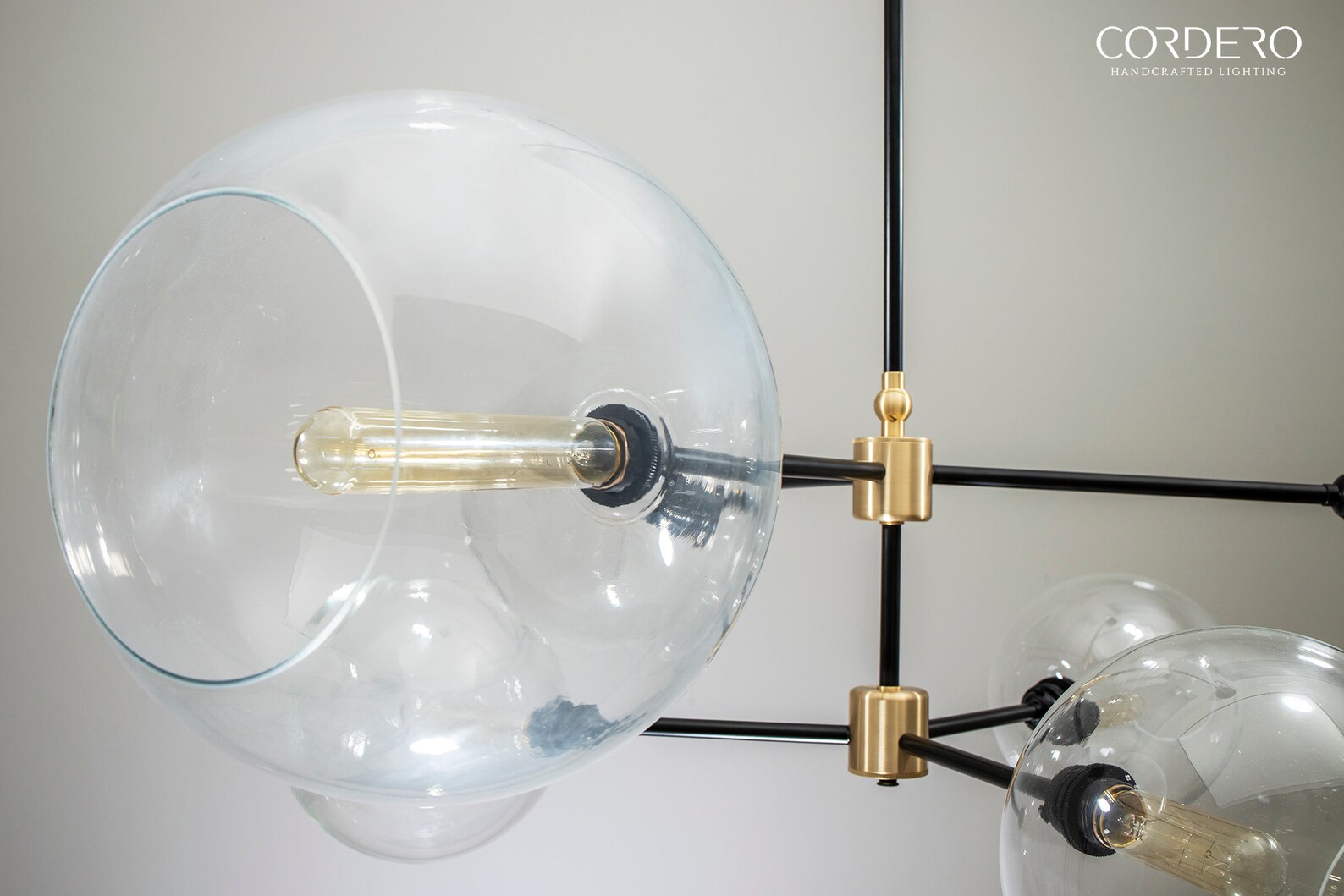 Linear Globe Chandelier - Customizable - Etsy