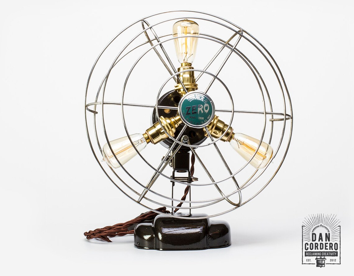 Fan Lamp Zero Model - Etsy