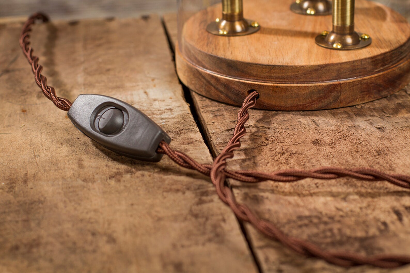 Edison Bell Jar Lamp Antique Brass | Etsy