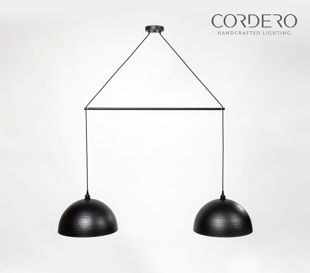 Amadeo Double Pendant Light Fixture - Customizable - Etsy