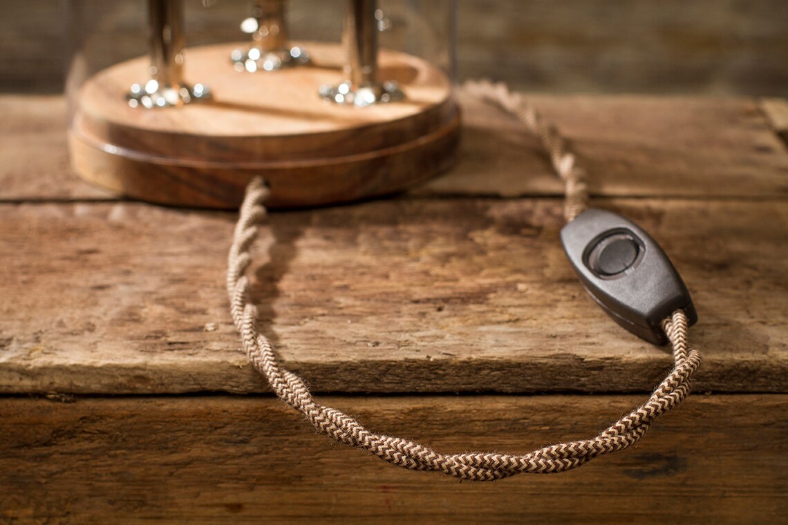 Edison Bell Jar Lamp Chrome | Etsy