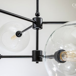 Linear Globe Chandelier - Customizable - Etsy