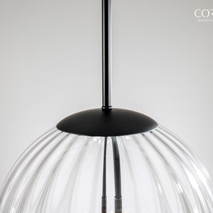 Lasina Pendant Light - Clear Glass - Etsy