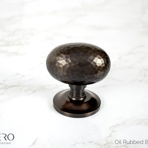 The Selwyn - Hammered Door Knob - Etsy