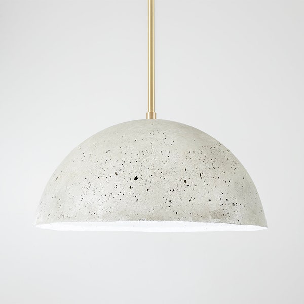 Concrete Ceiling Light - Etsy