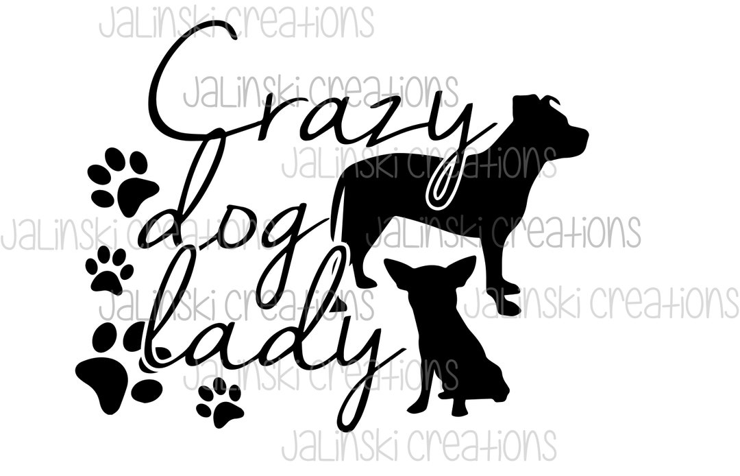 Crazy Dog Lady Bundle - Etsy