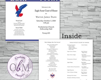 Eagle Scout Court Of Honor Program Ideas