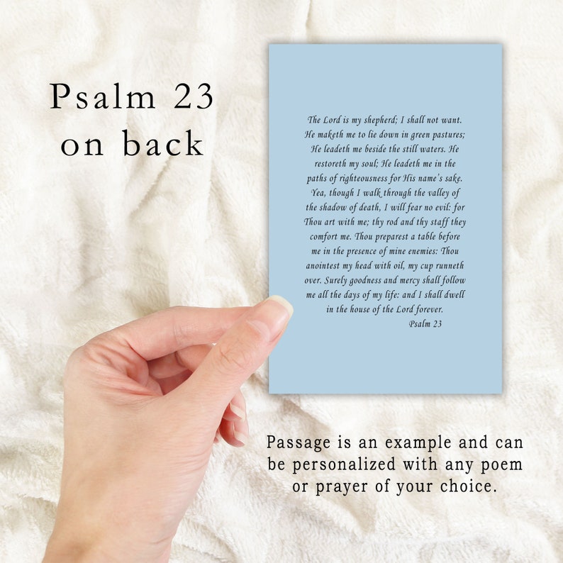 Memorial Funeral Celebration of Life Poem or Prayer Cards Afterglow ...