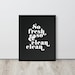 Font Poster- DIY - INSTANT Digital Download - Etsy