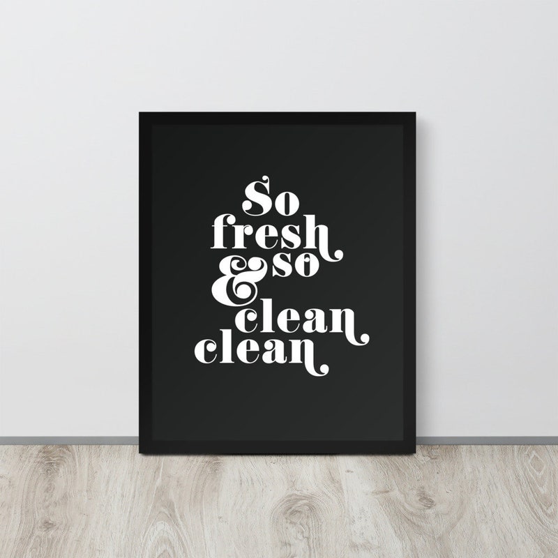So Fresh so Clean - Etsy