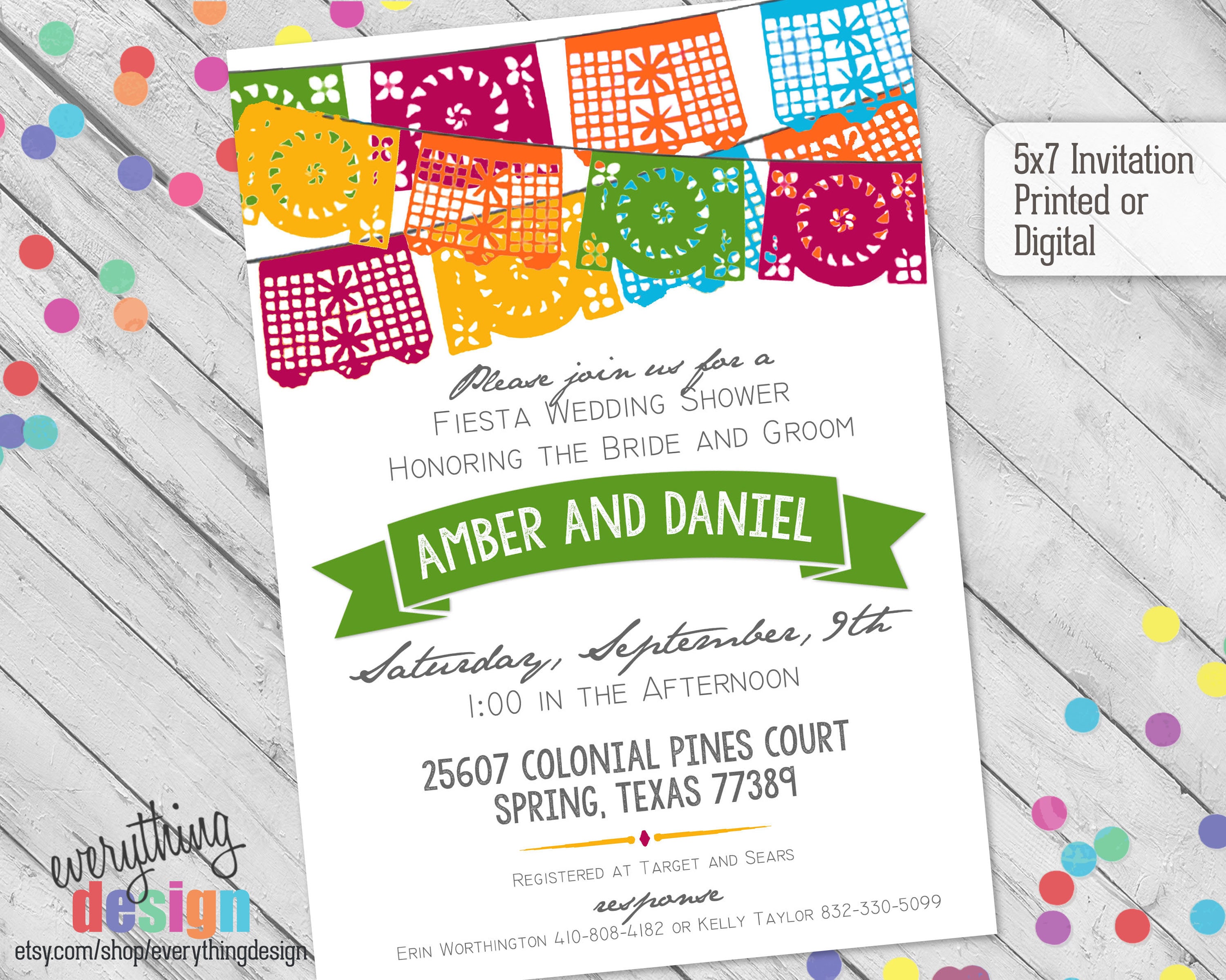 Fiesta Wedding Invitations