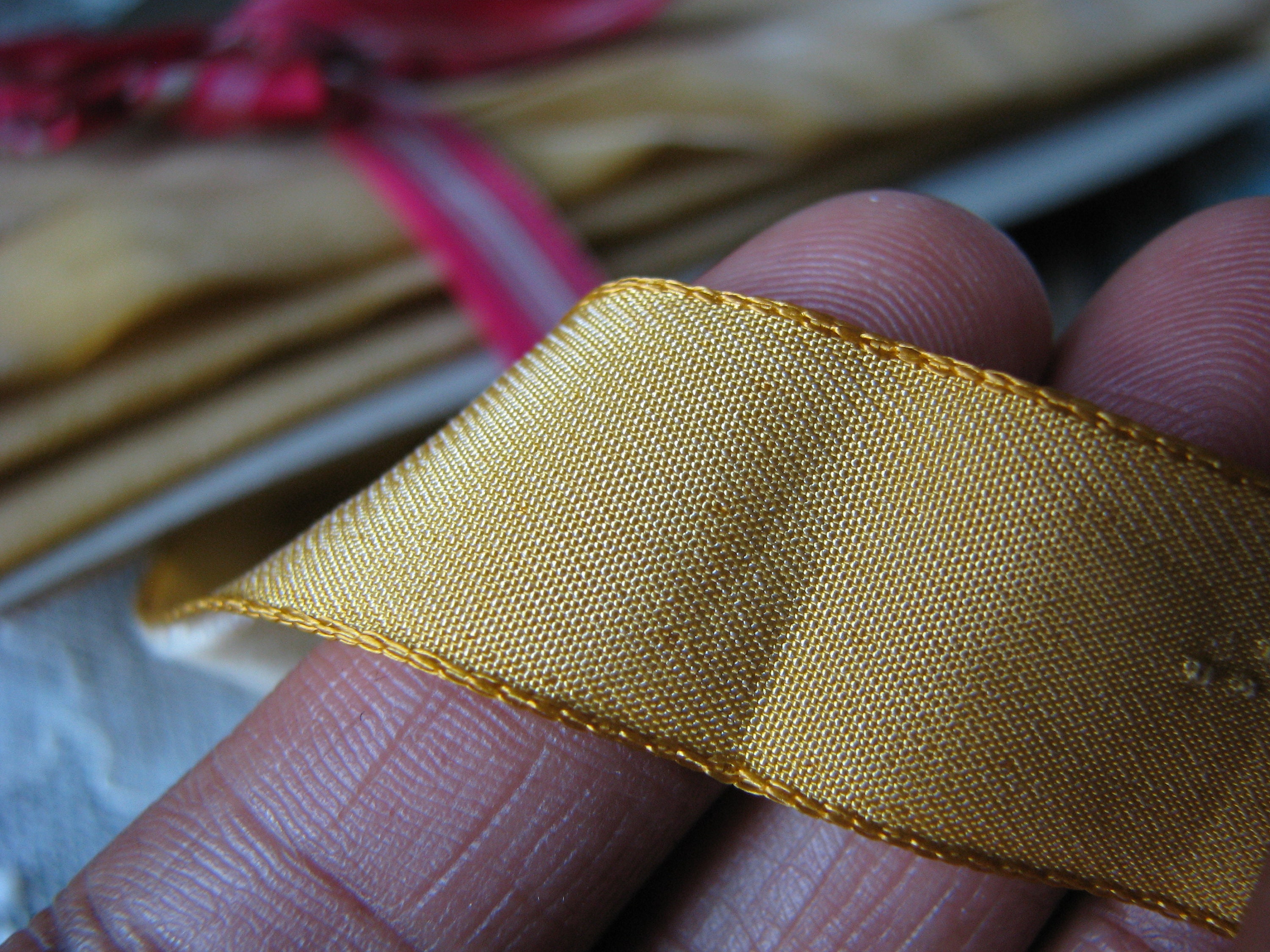 Antique Velvet Ribbon, Silk Velvet Ribbon, Frenchyellow Velvet Ribbon ...